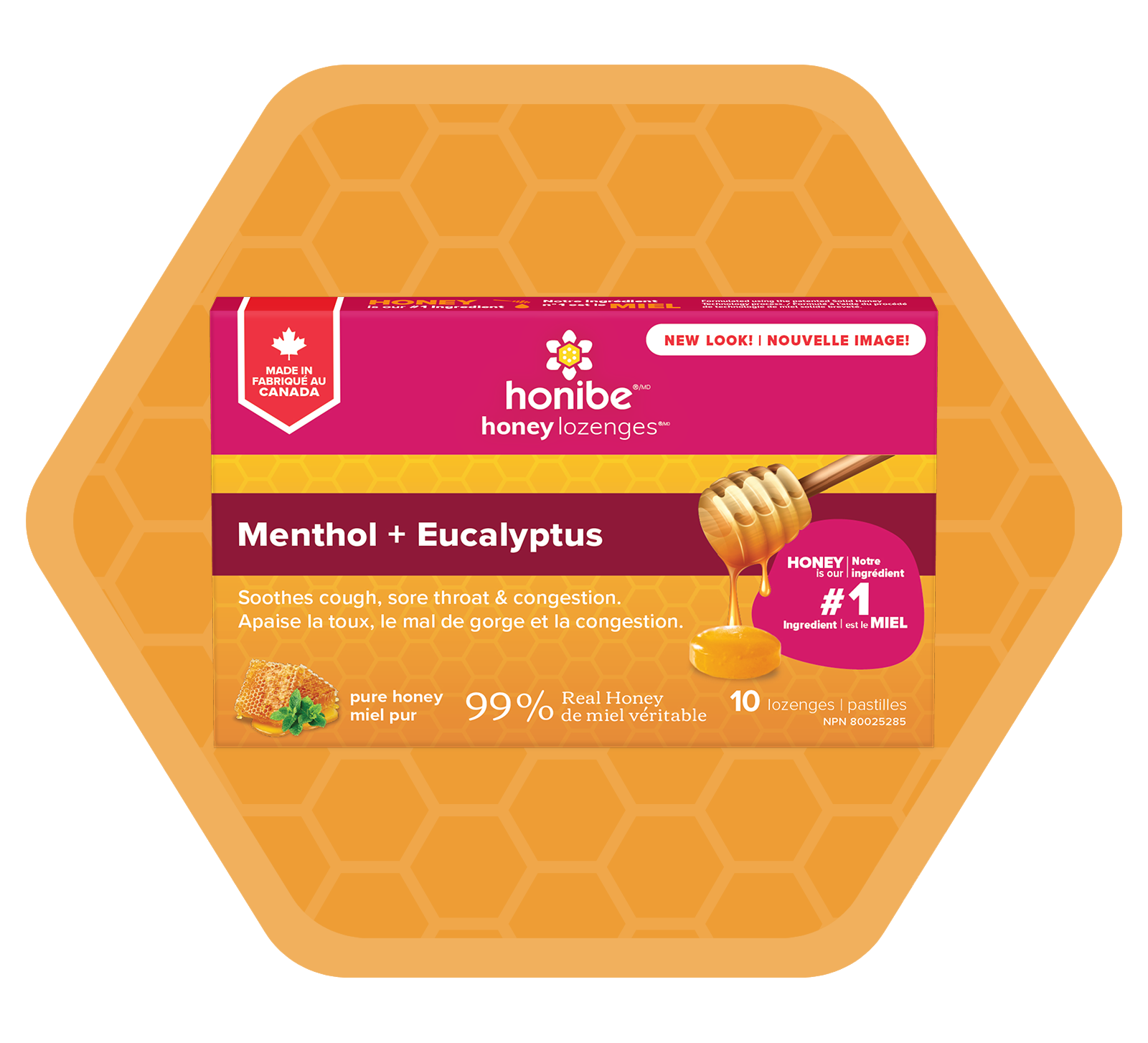 Pure Honey Throat Lozenges | Honibe